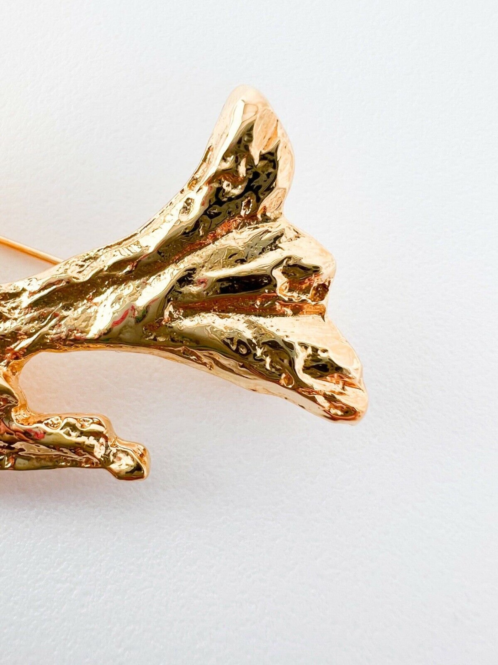 Vintage YSL Yves Saint Laurent Brooch Pin, Bird Motif Dove Brooch Pin ...
