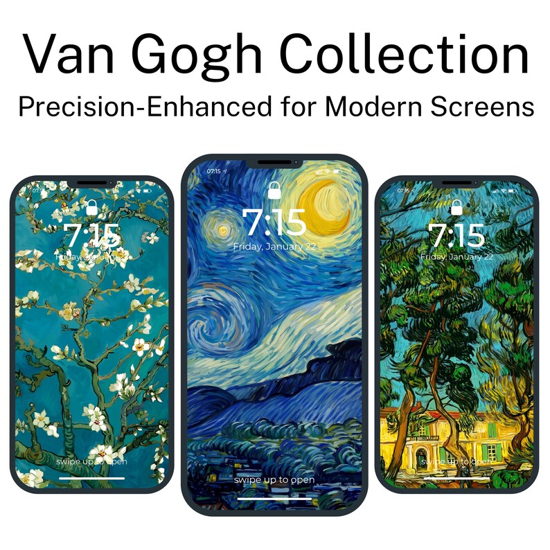 Van Gogh Masterpiece Wallpapers | 10 Impressionist Art Lockscreens ...