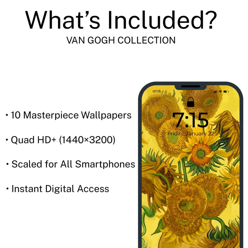 Van Gogh Masterpiece Wallpapers | 10 Impressionist Art Lockscreens ...