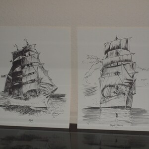 The Tall Ships Official Opsail '76 Portfolio 20 Sail Boat Lithographs ...