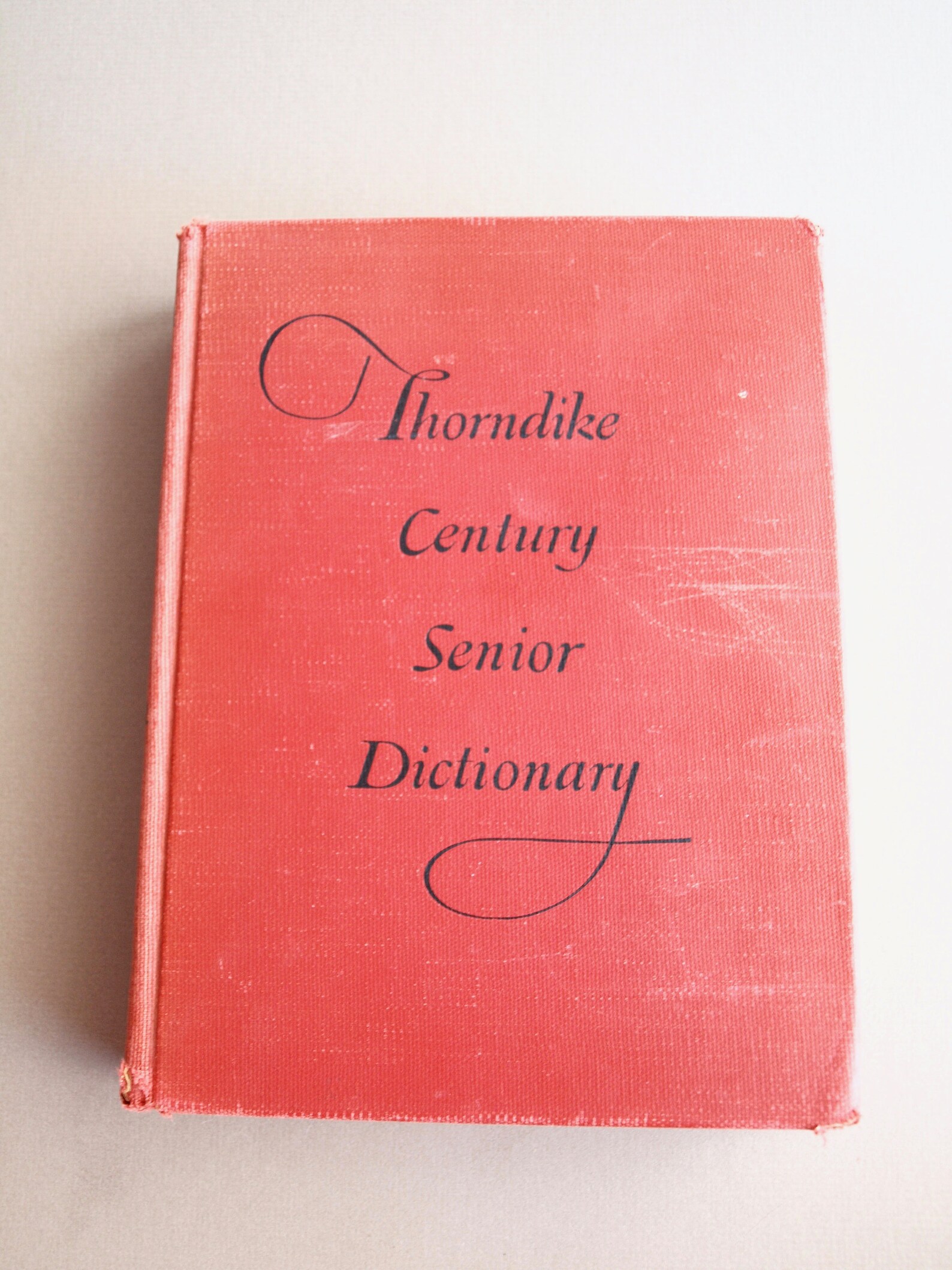 Thorndike Century Senior Dictionary Vintage 40s/50s Reference - Etsy