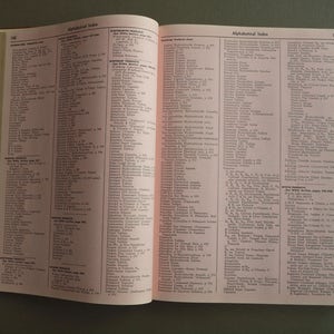 1956 Physician's Desk Reference PDR Drug Index Pharmacology Medical ...