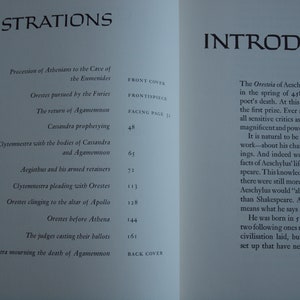 The Oresteia by Aeschylus Heritage Press Greek Drama Trilogy Michael ...