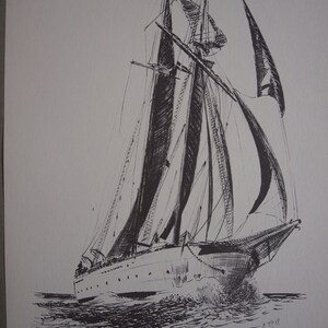 The Tall Ships Official Opsail '76 Portfolio 20 Sail Boat Lithographs ...