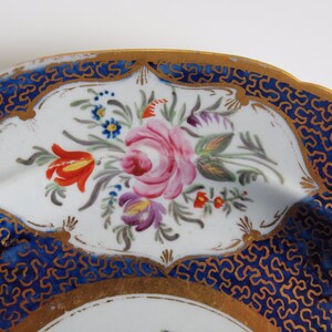 Handpainted Mason's Ironstone Decorative Wall Plate Cobalt Blue & Gold ...