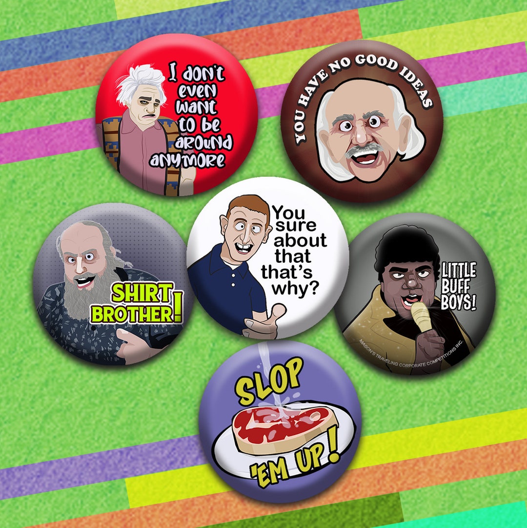 I Think You Should Leave Inspired Button Set Tim Robinson Classic ...