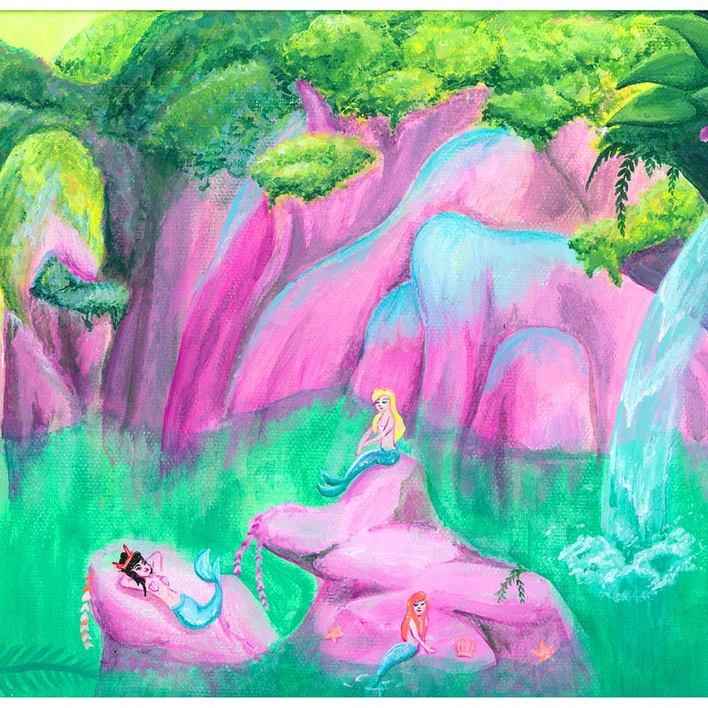 Mermaid Lagoon - Etsy