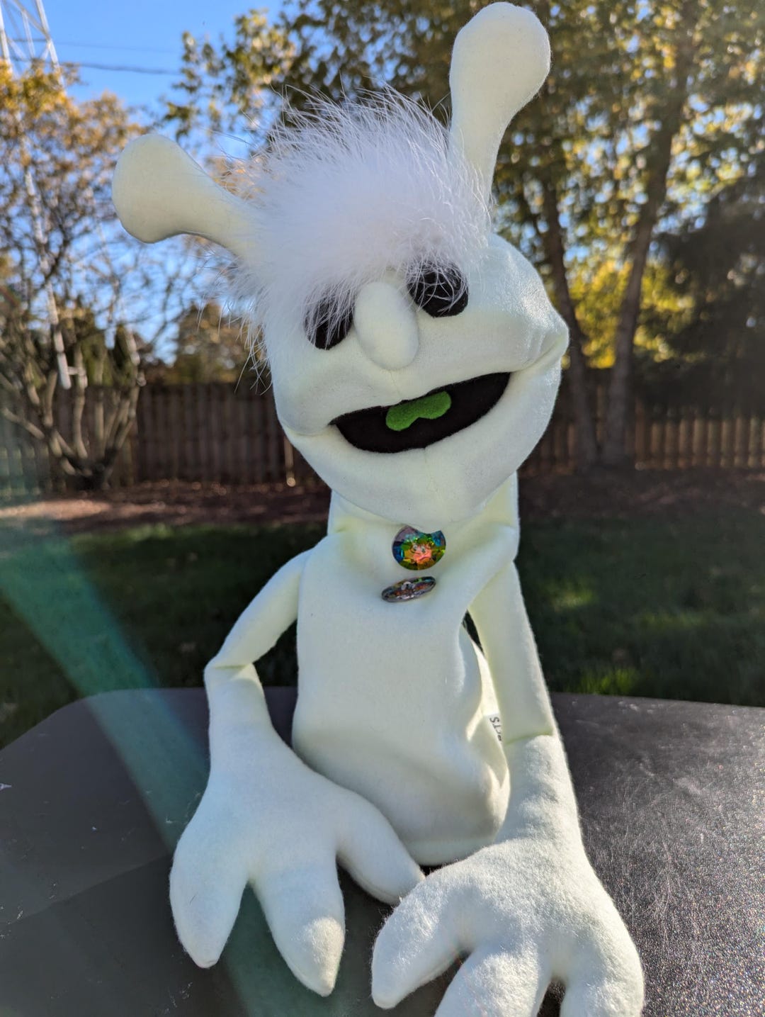 Alvin the Alien Hand Puppet - Etsy