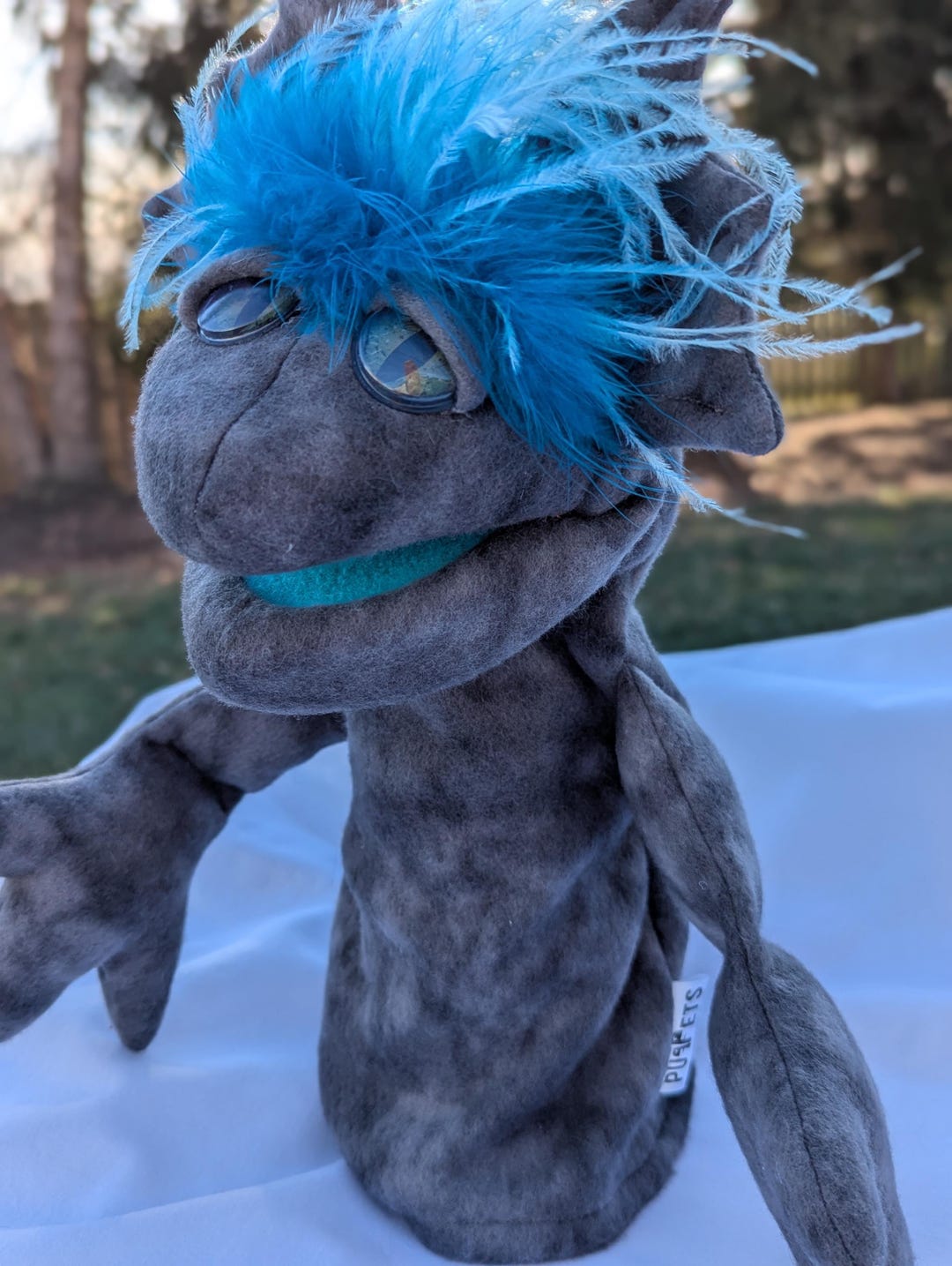 Danny a Dragon Hand Puppet - Etsy