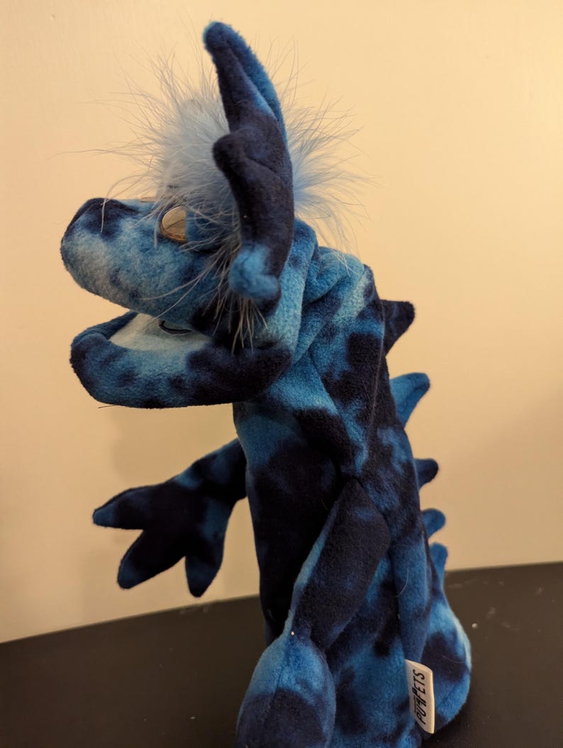 Dino, Dragon Hand Puppet - Etsy