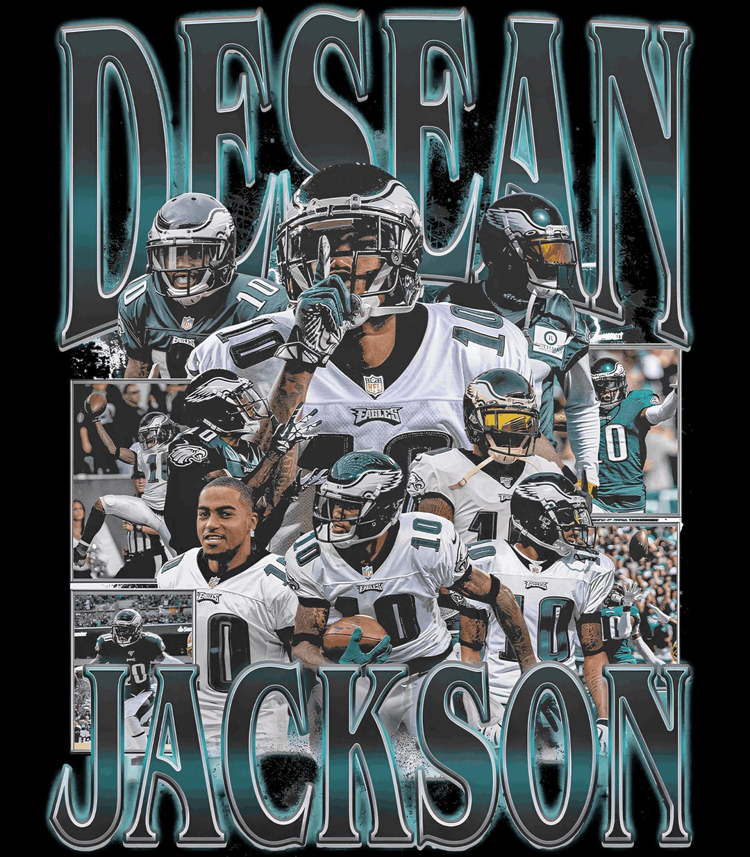 Desean Jackson Football PNG Digital Download, High-resolution Sports ...
