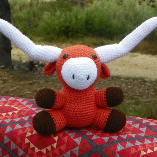Tex Longhorn PDF Crochet Pattern | Etsy