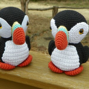 Ty the Puffin - PDF Crochet Pattern - Etsy