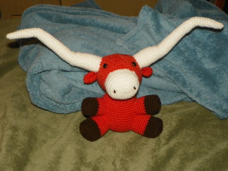 Tex Longhorn PDF Crochet Pattern | Etsy