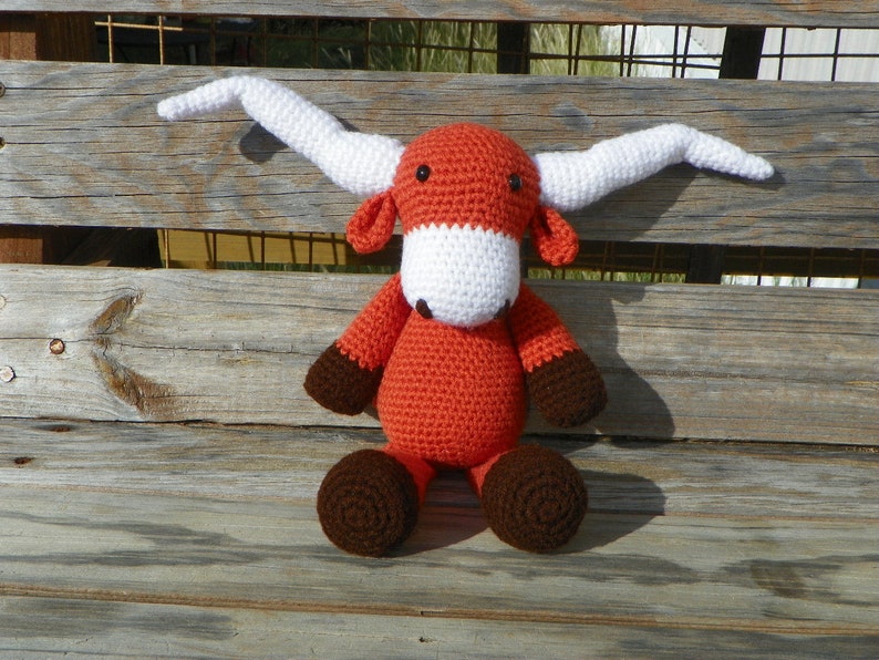 Jr. Longhorn PDF crochet pattern | Etsy