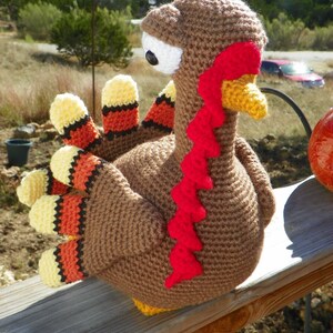 Tom-tom Turkey - PDF Crochet Pattern - Etsy