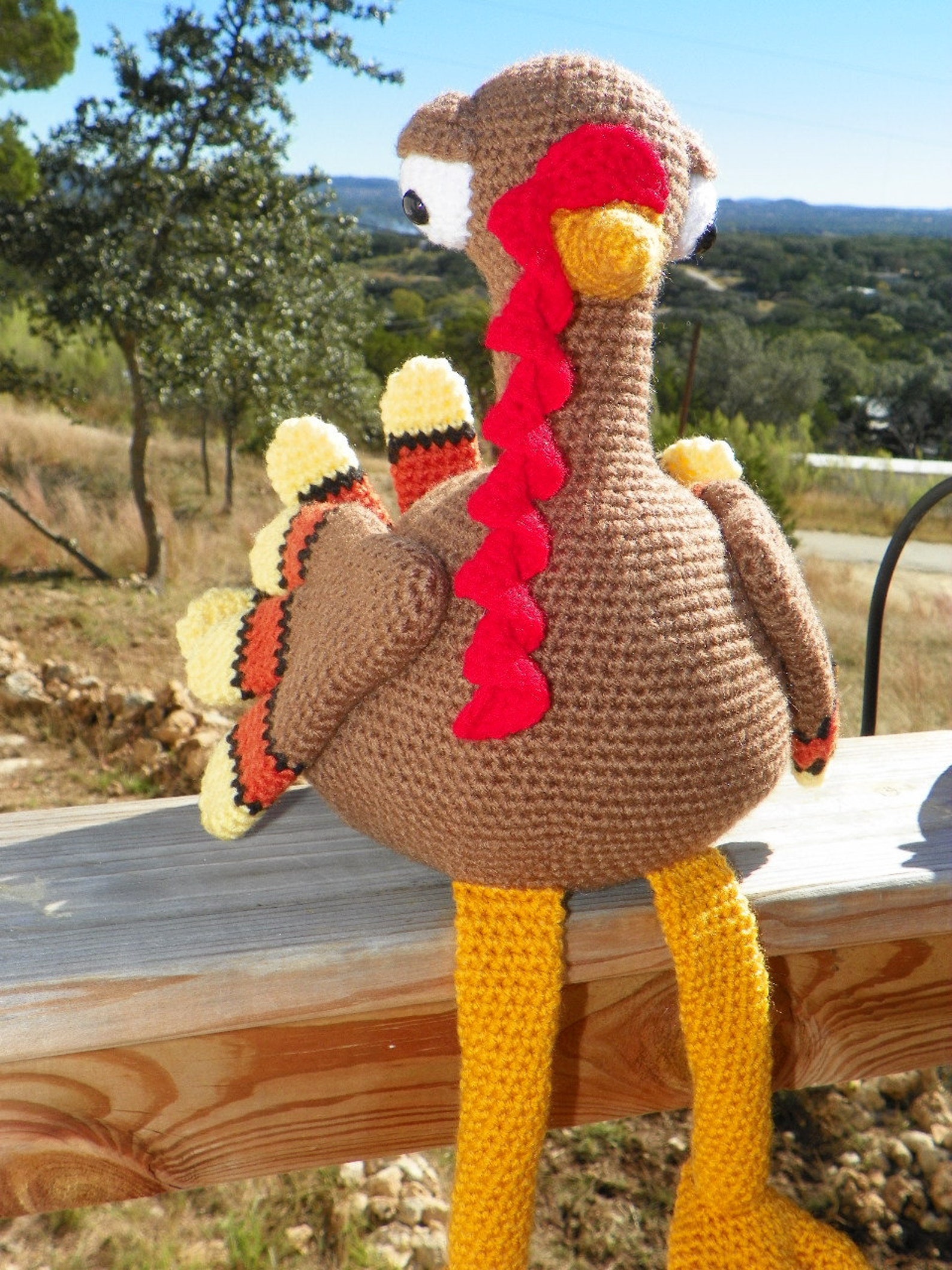 Tom-tom Turkey PDF Crochet Pattern - Etsy