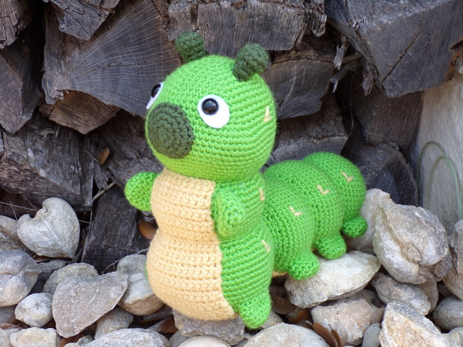 Wiggles the Caterpillar - PDF Crochet Pattern - Etsy