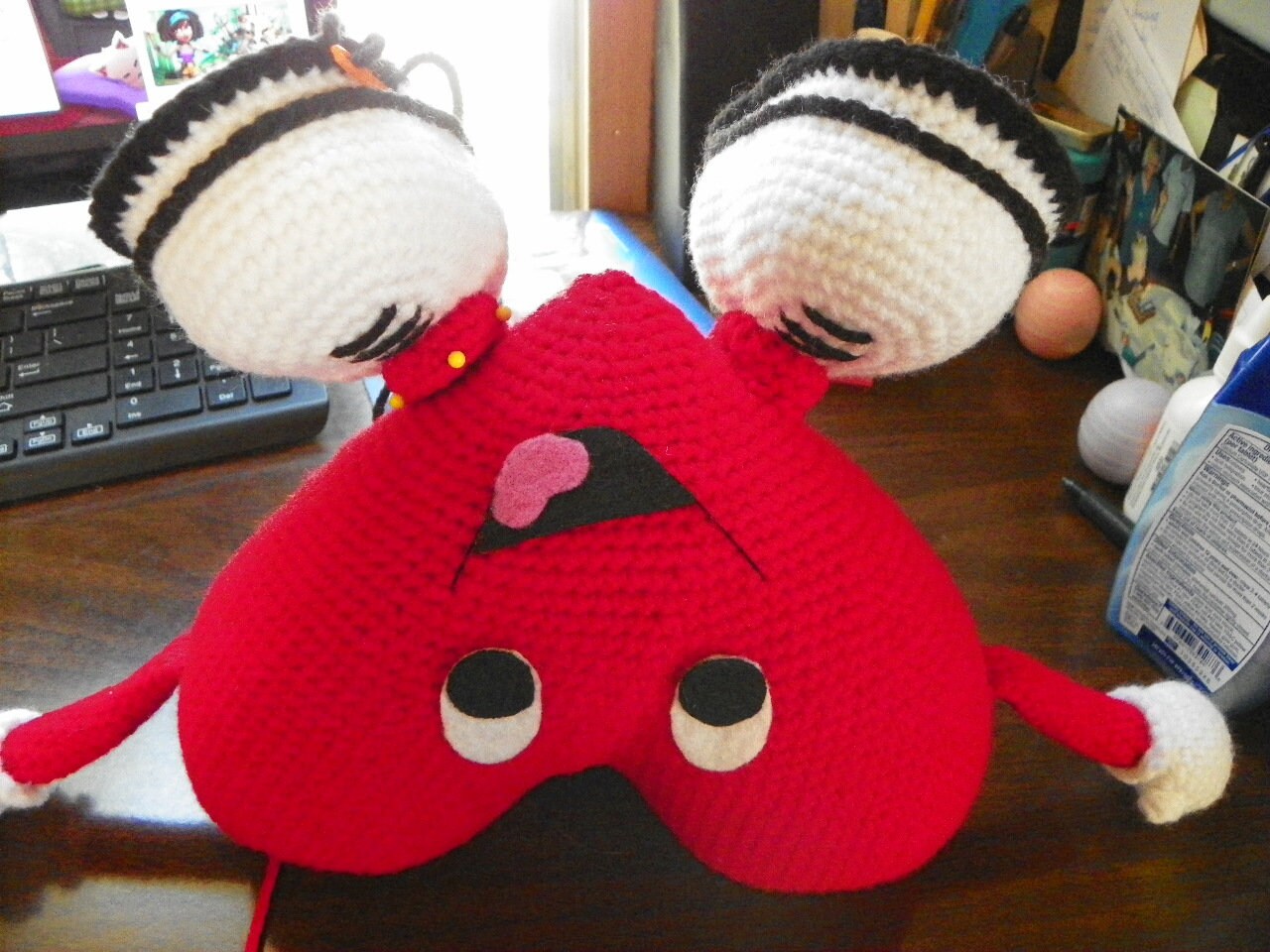 Heartman and Mini Heartman PDF Crochet Pattern Set - Etsy
