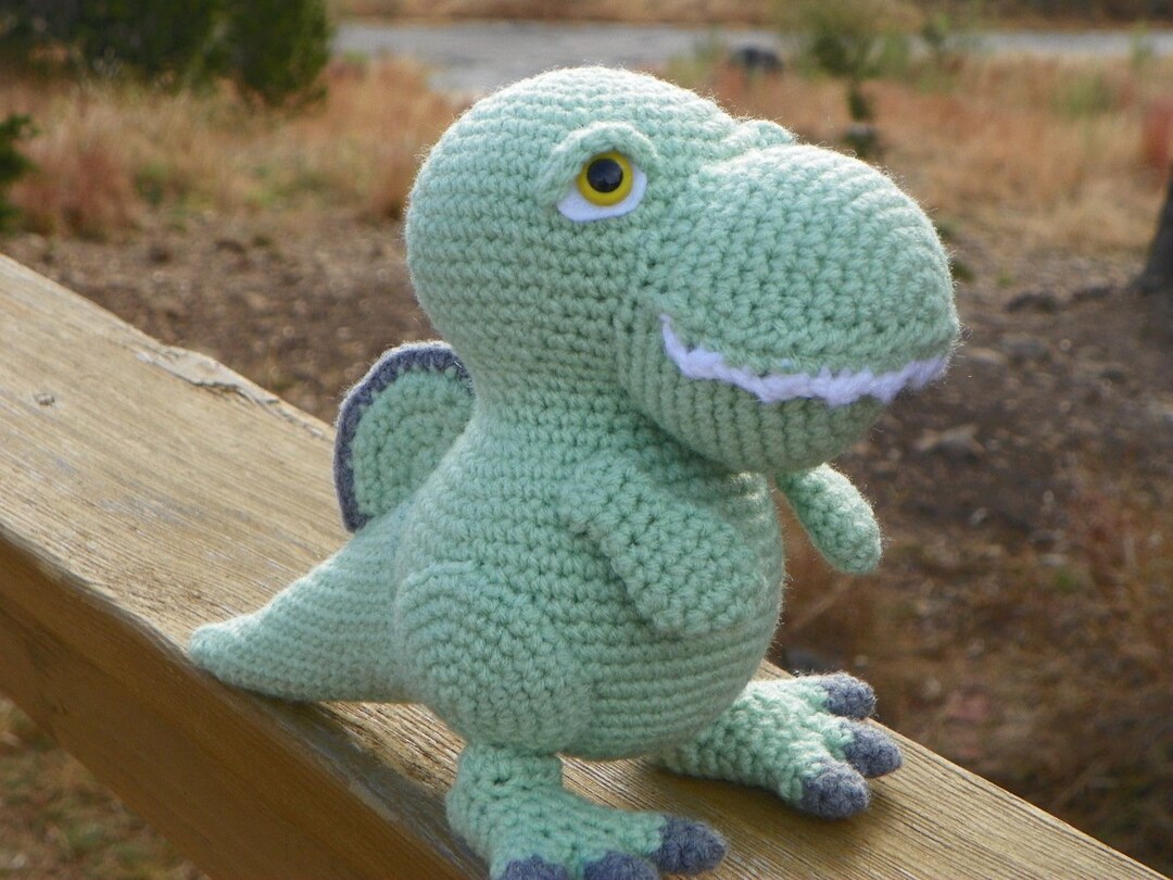 Rosie the Spinosaurus - PDF Crochet Pattern - Etsy