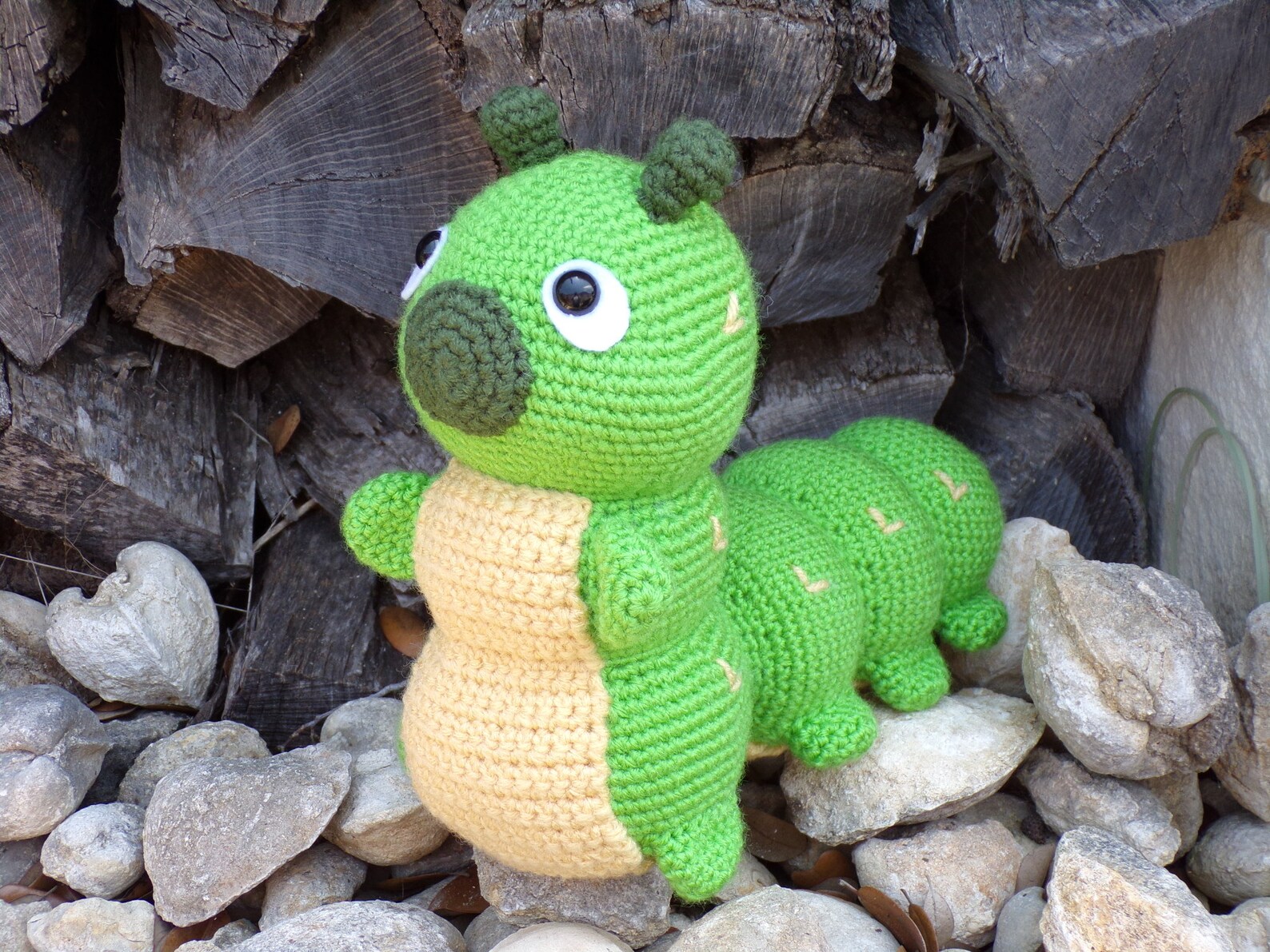 Wiggles the Caterpillar PDF Crochet Pattern - Etsy