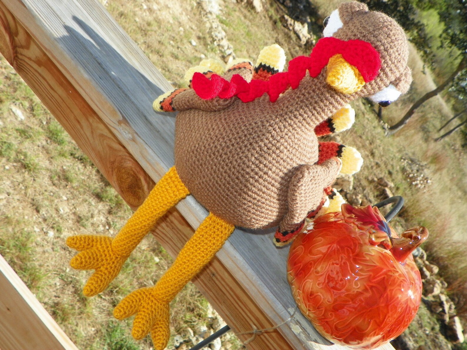 Tom-tom Turkey PDF Crochet Pattern | Etsy