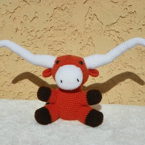 Tex Longhorn - PDF Crochet Pattern - Etsy