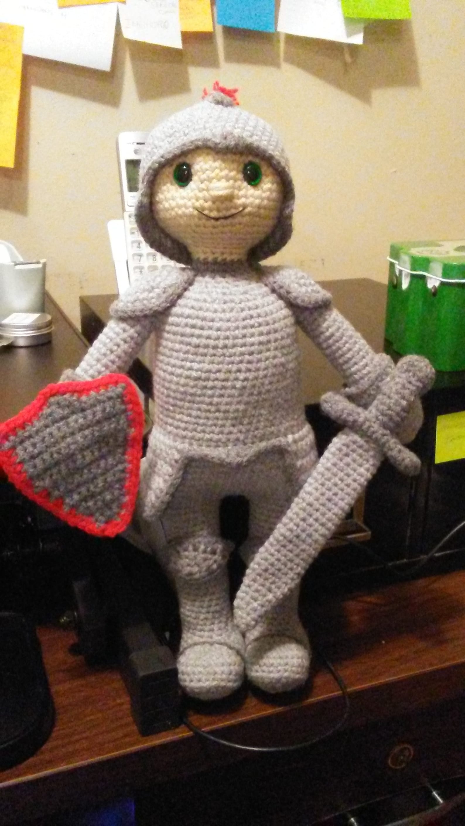 Sir Noble Knight PDF Crochet Pattern - Etsy