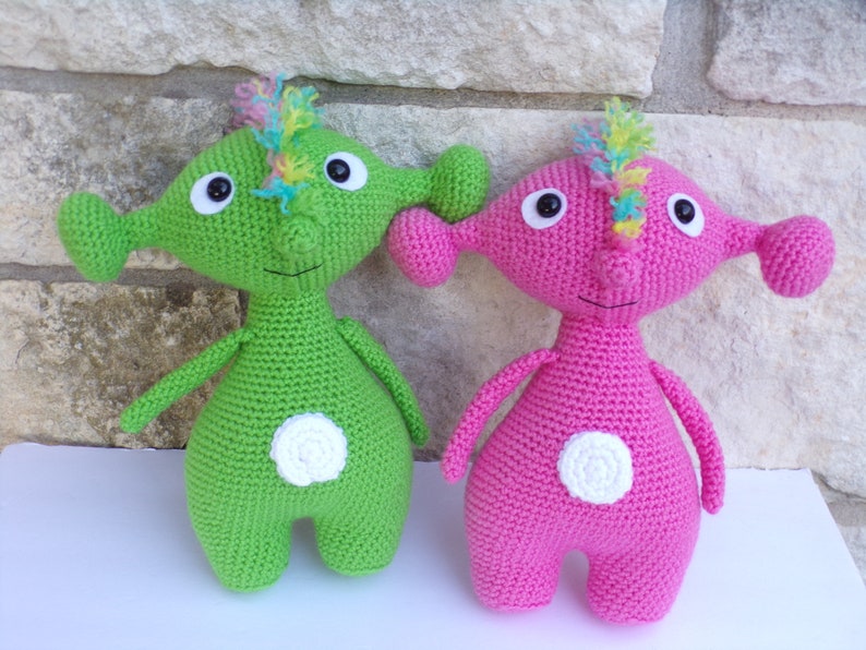 Blorg the Alien PDF crochet pattern | Etsy