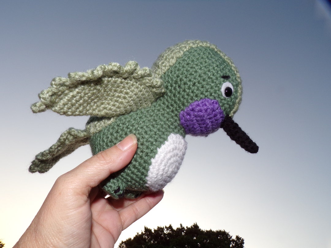 Vie the Hummingbird - PDF Crochet Pattern - Etsy