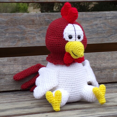 Rooster Hat Crochet PATTERN DIGITAL PDF Chicken Hat Pattern - Etsy Canada
