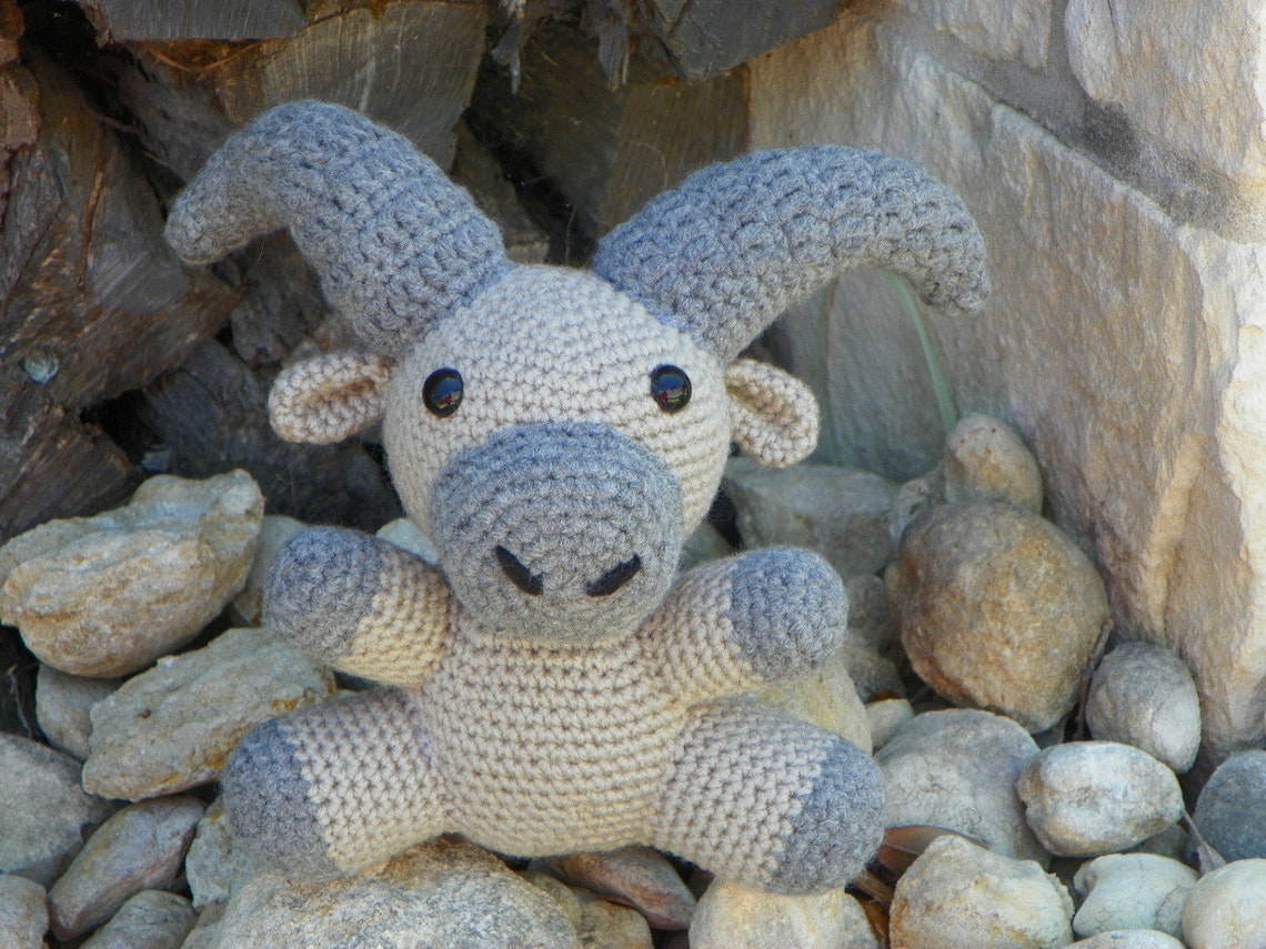 Rocky Ram PDF crochet pattern | Etsy