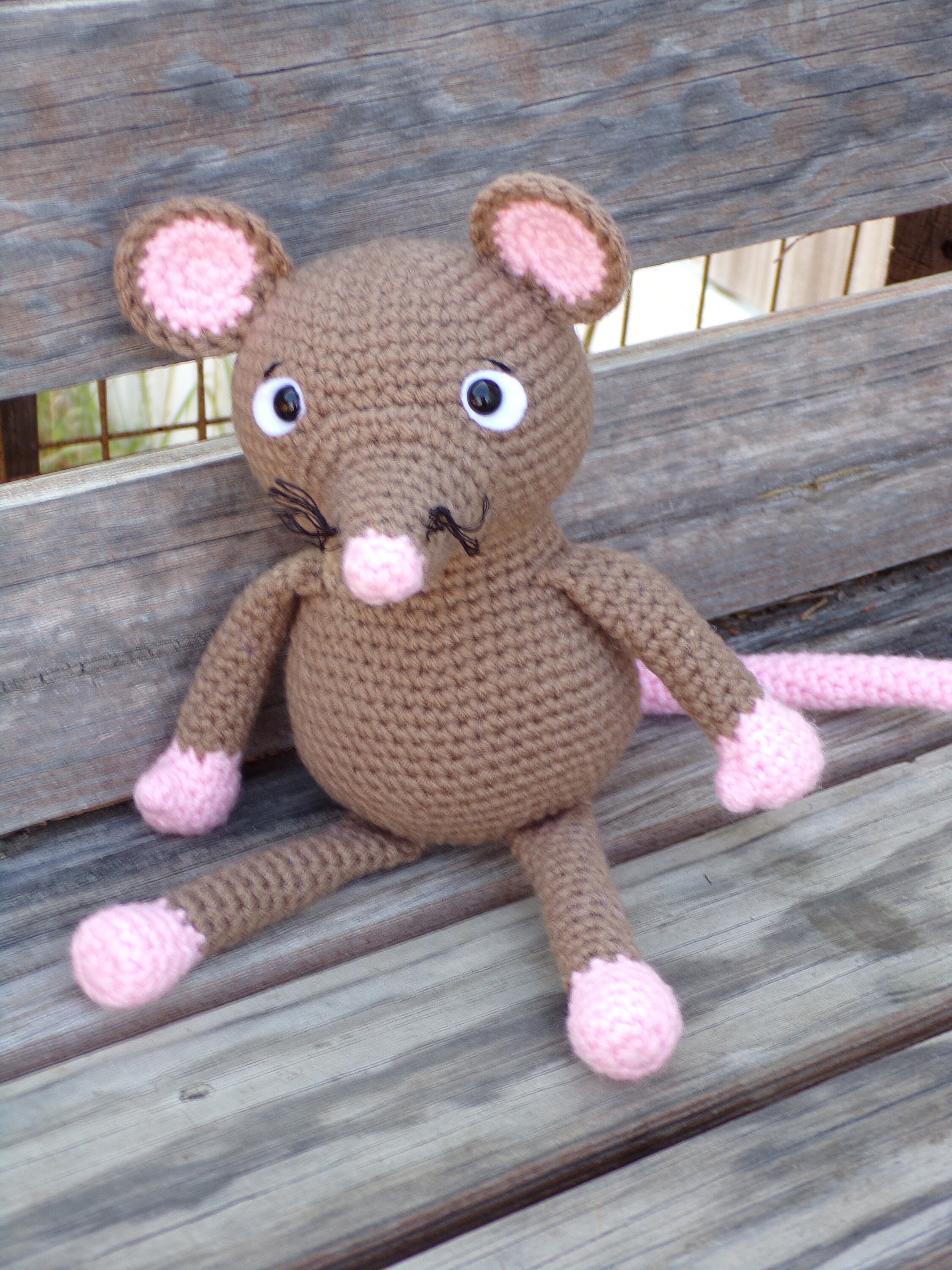Rayren the Rat PDF Crochet Pattern | Etsy