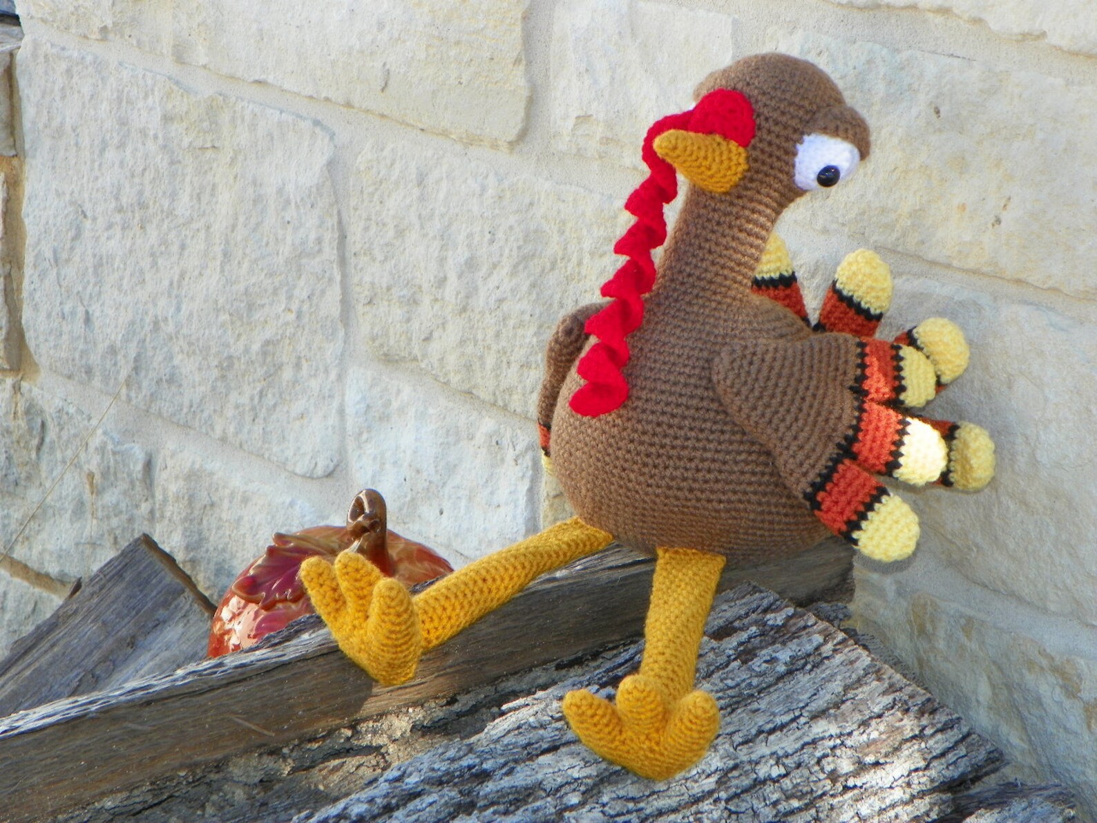 Tom-tom Turkey PDF Crochet Pattern | Etsy