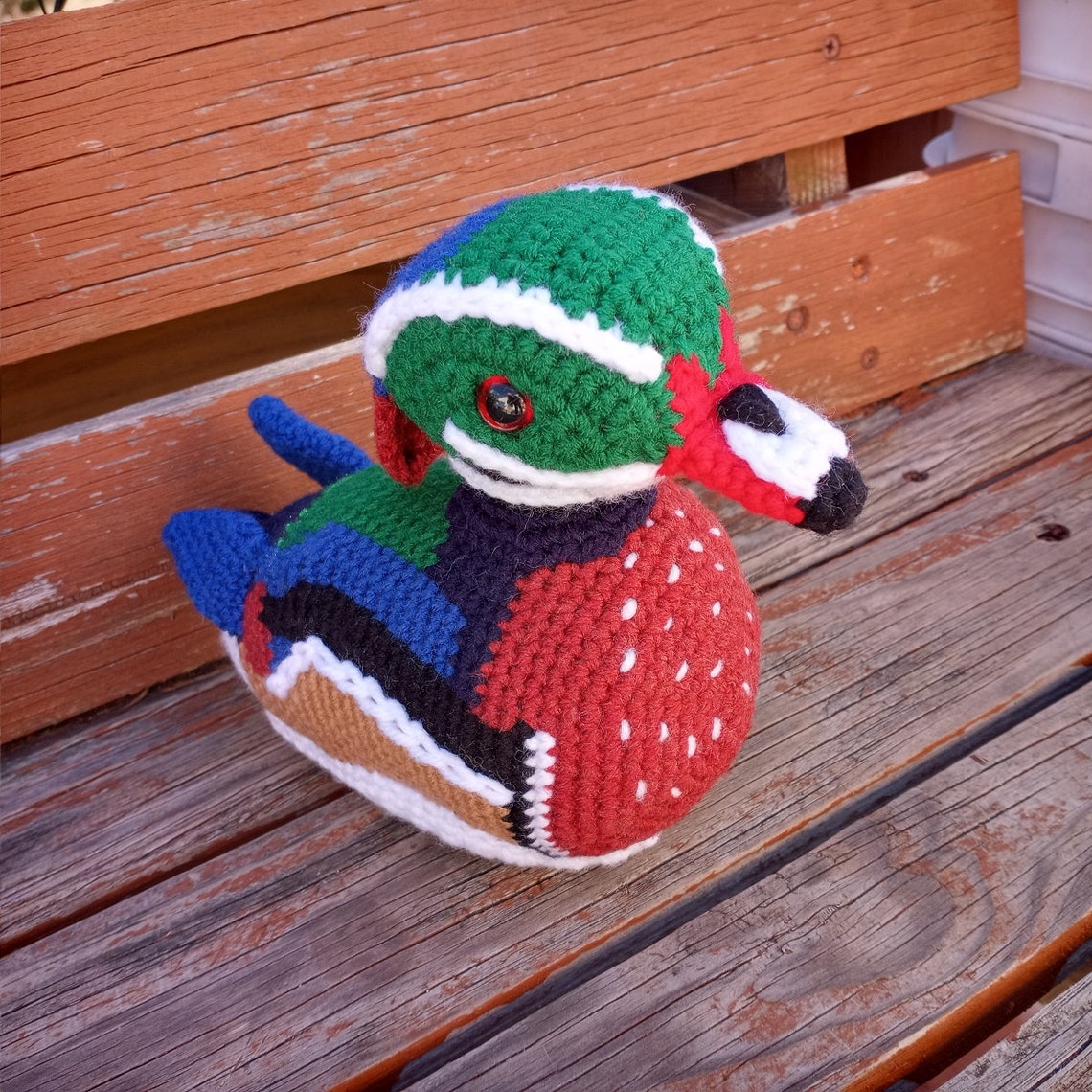 Wood Duck PDF Crochet Pattern - Etsy