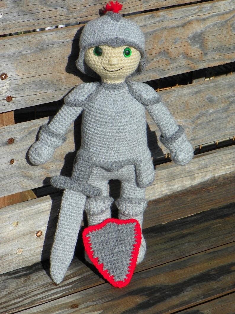 Sir Noble Knight PDF Crochet Pattern - Etsy