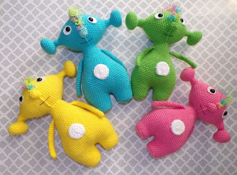 Blorg the Alien PDF Crochet Pattern | Etsy