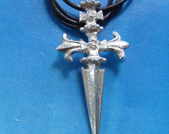 Cross of Saint James Charm Order Santiago of Compostela, Amulet ...