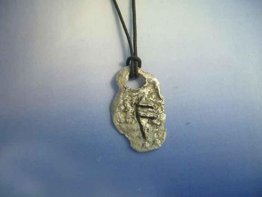 RUNE VIKING Ansuz Ansur as Ass Os Pendant Sterling Silver 925 - Etsy UK