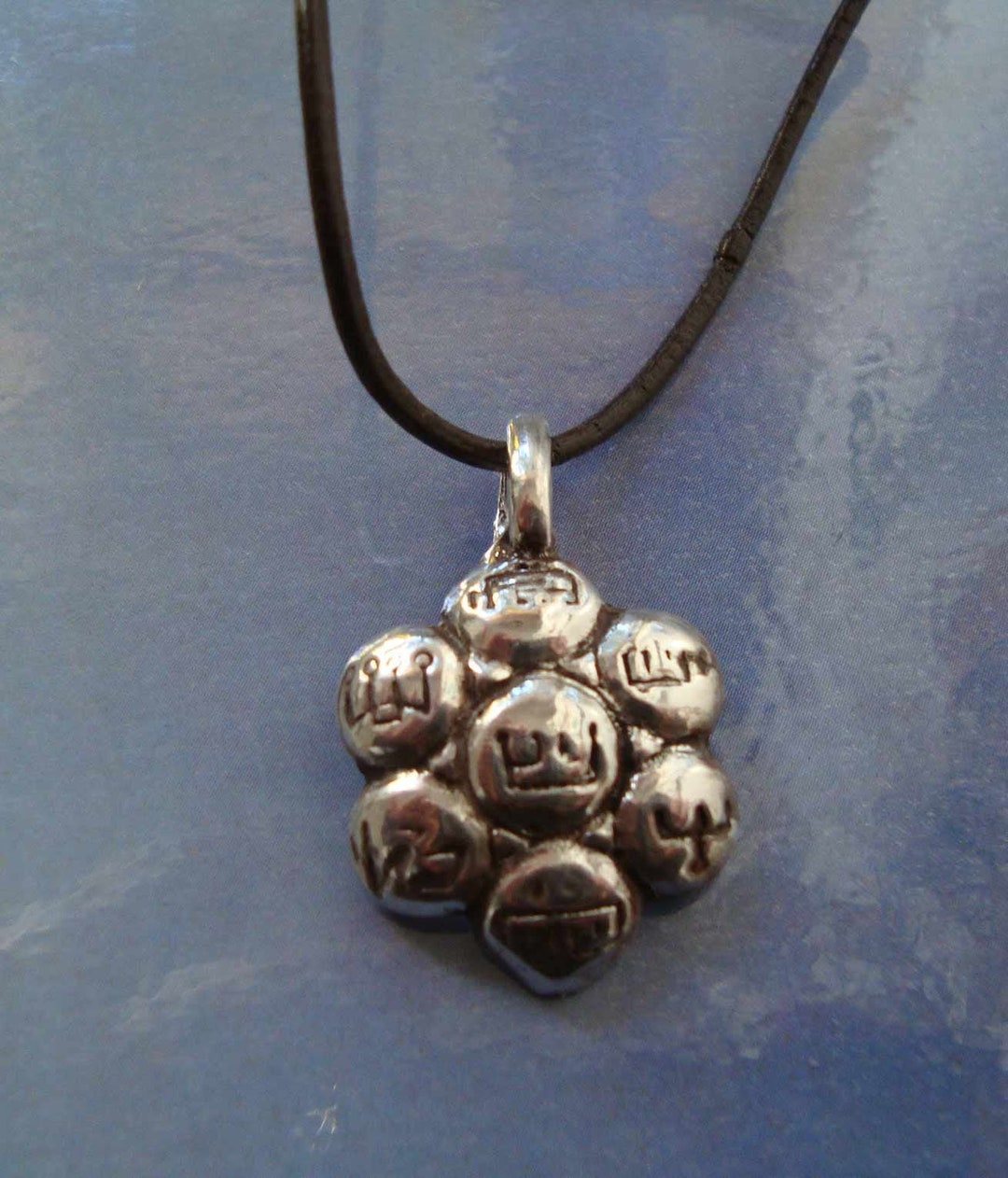 Talisman of Seven Archangels, Handmade Jewel, Pendant Charm, Sterling ...