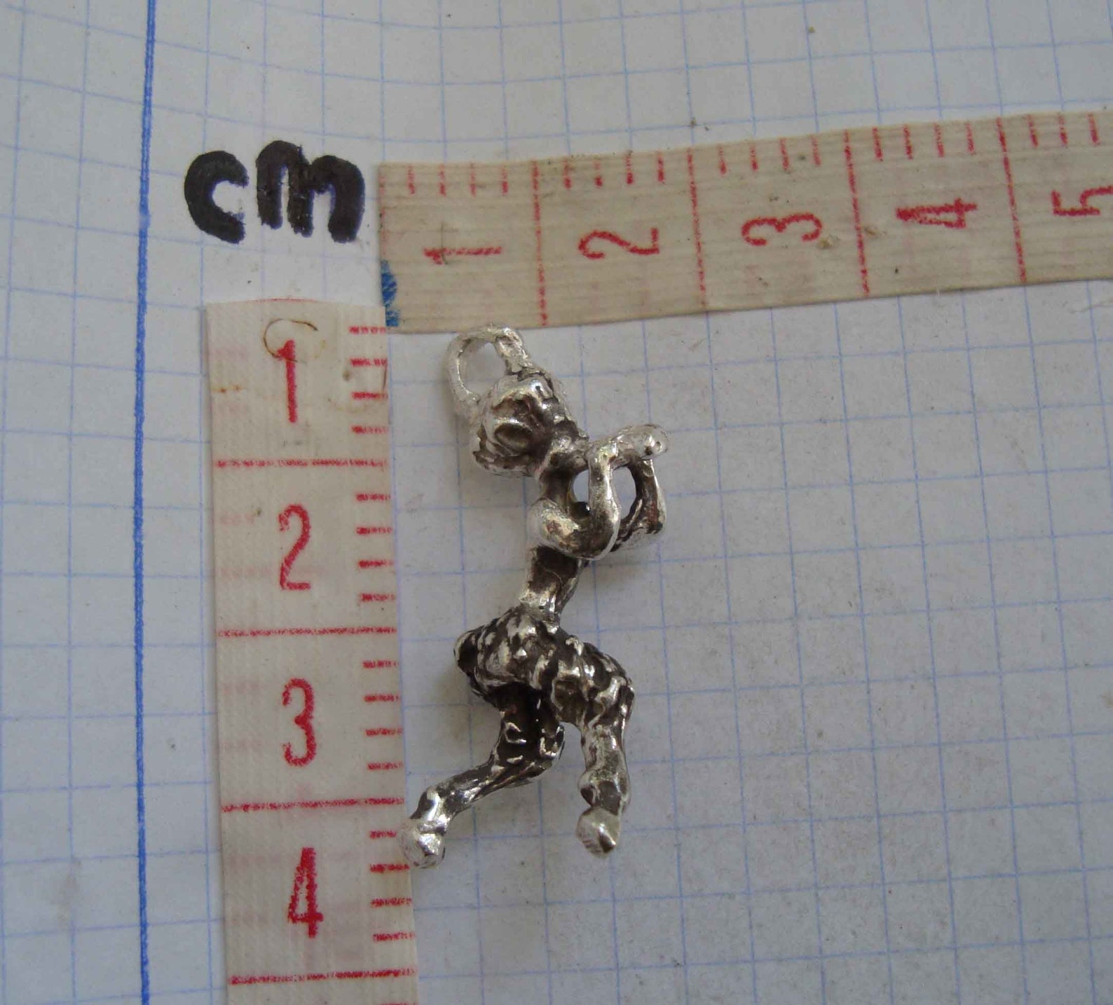 Faun Greek Mythological Half Human Half Goat Silver Pendant Necklace ...