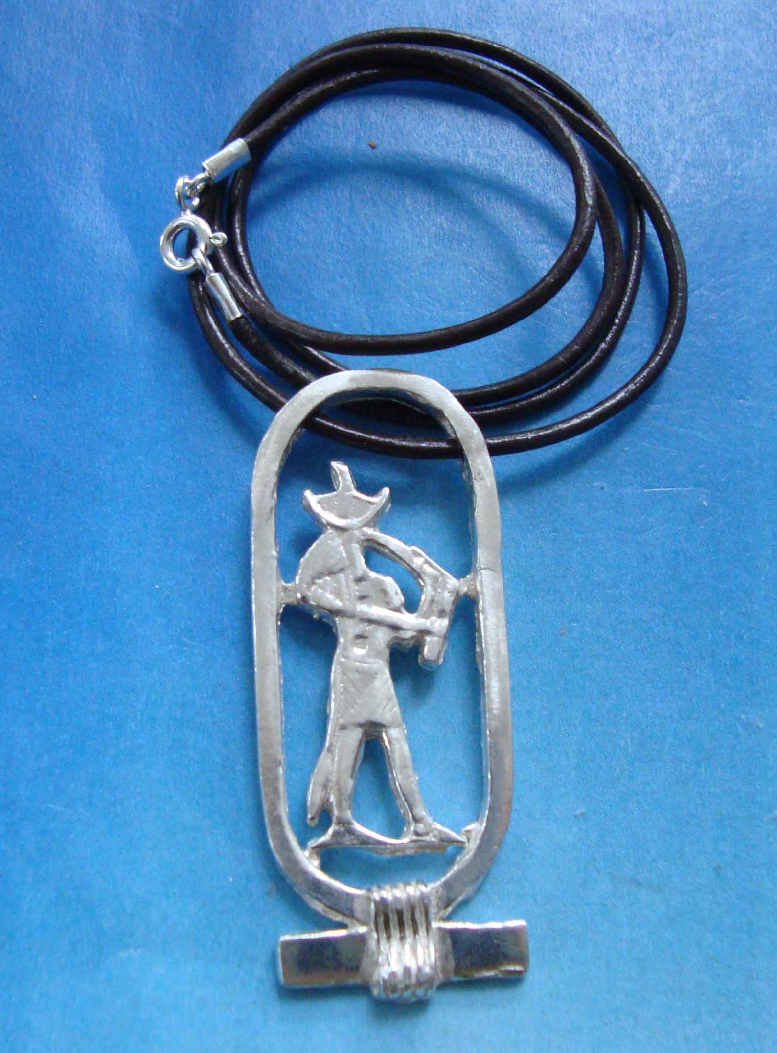 Thoth God Ibis Egypt Charm Egyptian Amulet Sterling Silver 925 - Etsy