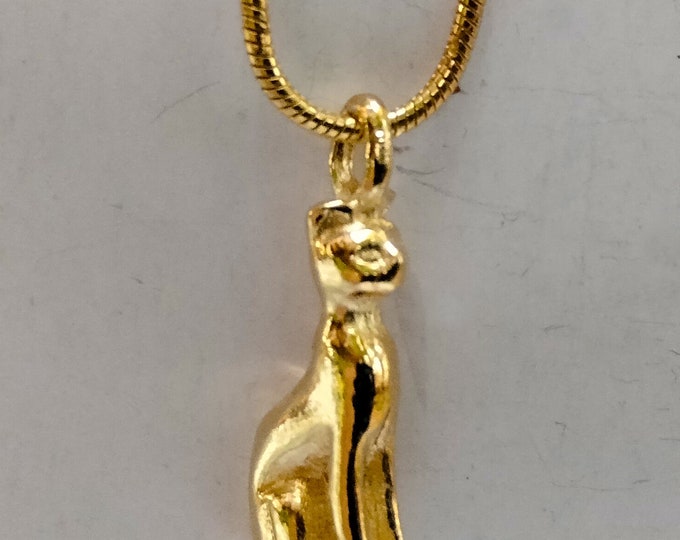 Goddess Cat BASTET EGYPT, Egyptian Amulet, Charm Pendant, Handmade ...