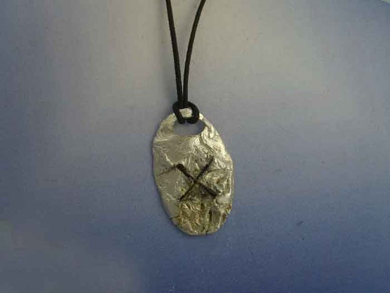 Rune Viking Gebo Gibor Gebu Gyfu Giof Sterling Silver 925 - Etsy UK