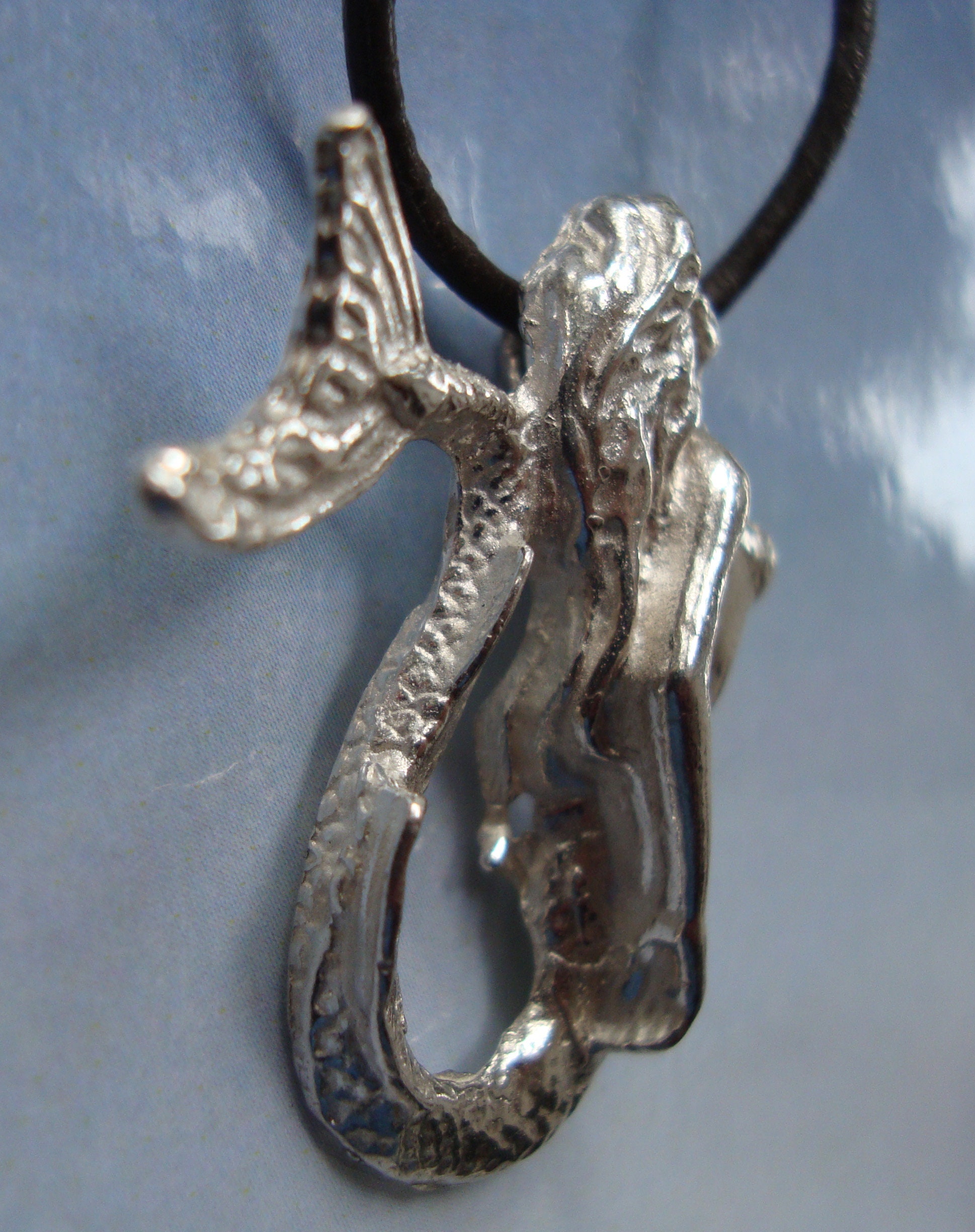 MERMAID PENDANT Women With Fish Tail Magic Mytological Amulet for ...
