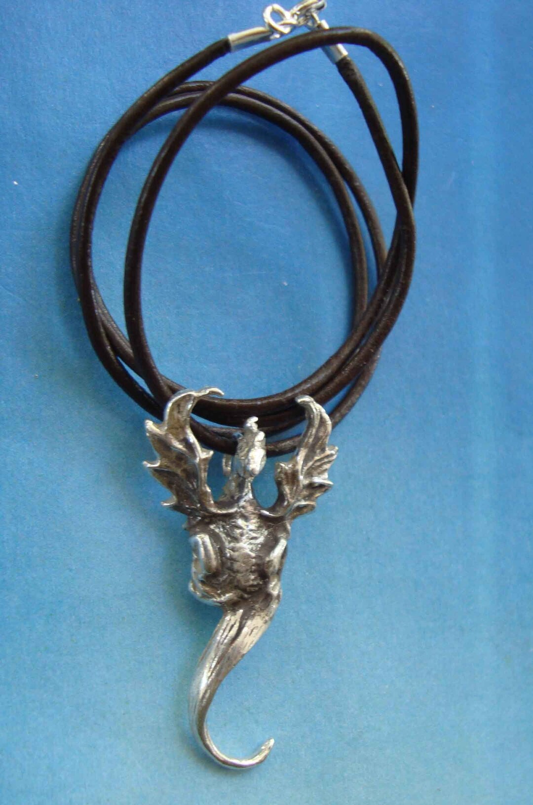 DRAGON PENDANT Henham of the Air Jewel Handmade in Solid 925 Sterling ...