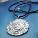 Aztec Sun Stone Calendar Tonatiuh God Sun Amulet for Power and - Etsy