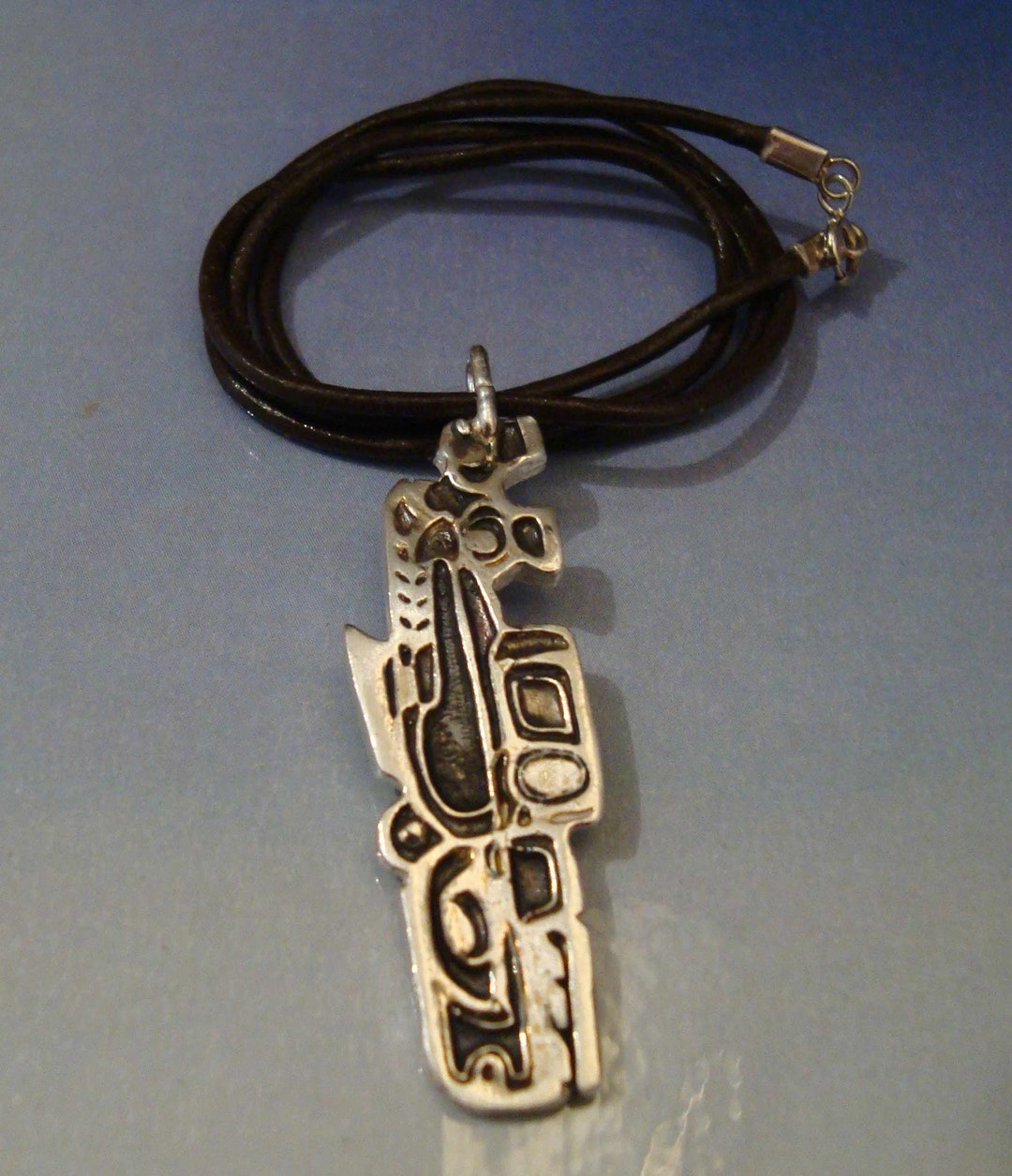 WHALE INUIT Eskimo Pendant Charm Jewel in Sterling Silver 925 Necklace ...