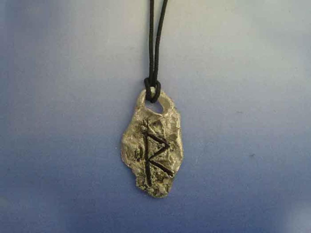 RUNE VIKING Raidoh Raidu Rit Raid Raidrpendant in Solid Sterling Silver ...
