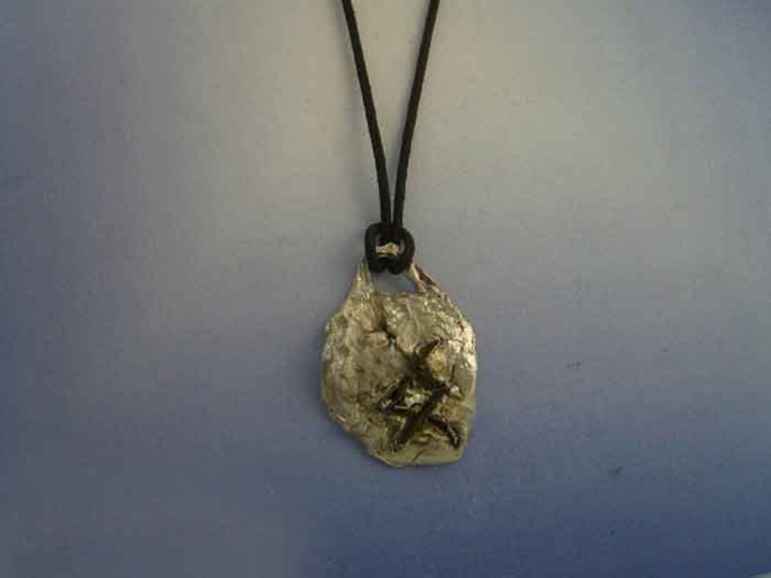 Rune Viking Ingwaz Inguz Pendant in Solid Sterling Silver 925 Viking ...